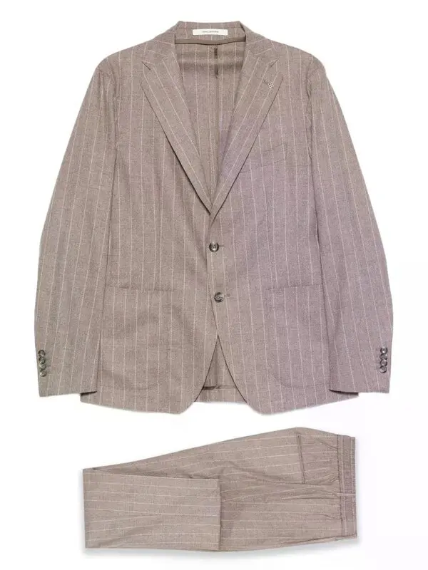 Tagliatore Dakar Striped Suit