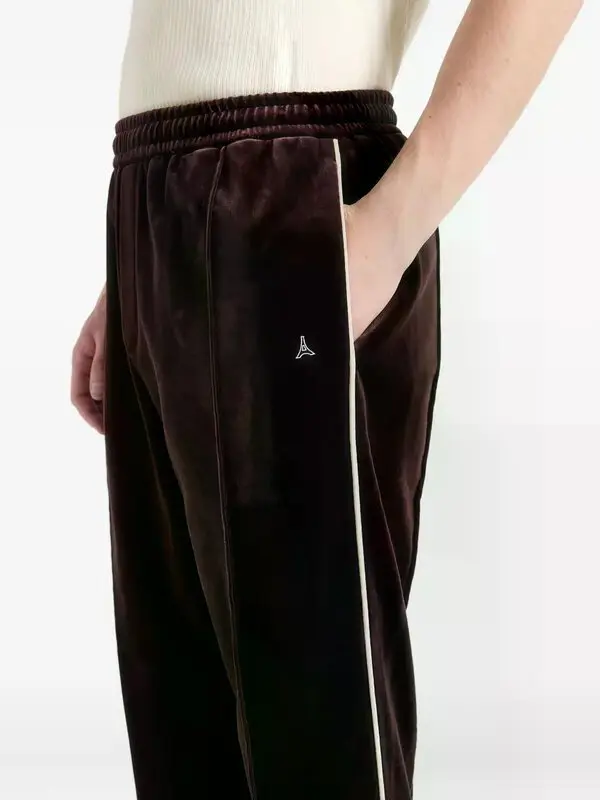 Manière De Voir Eiffel Velour Track Pants