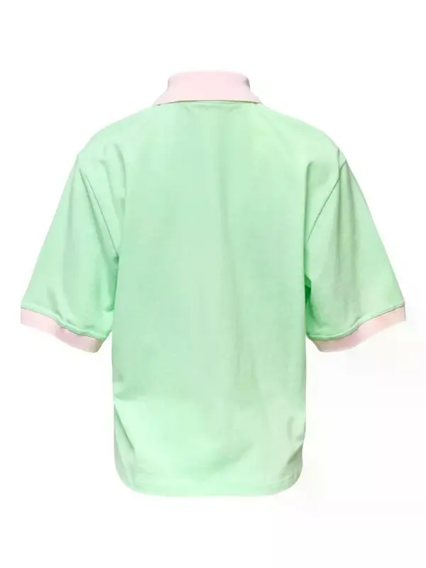 Ashley Williams Graphic-print Polo Shirt