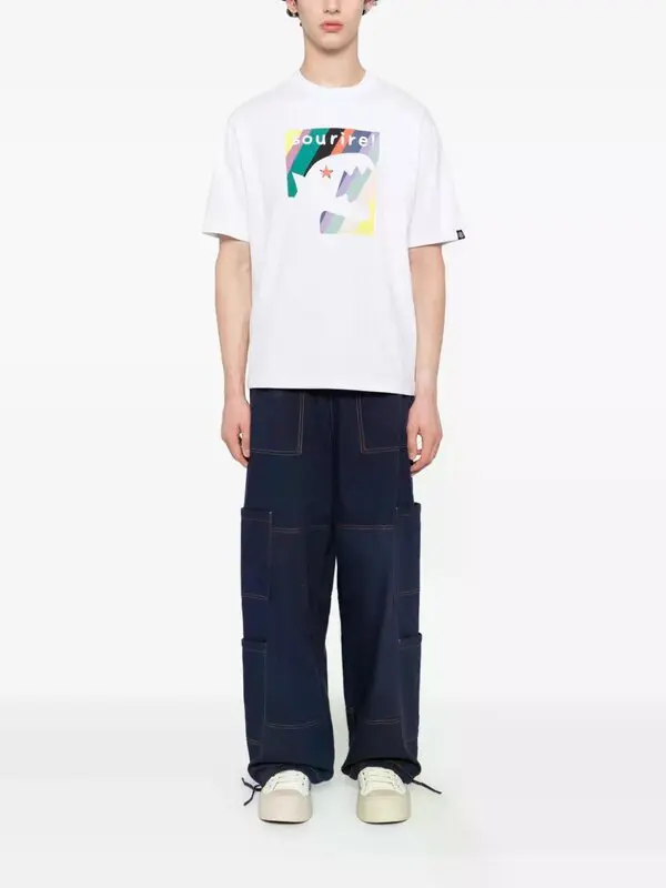 AGNES B. Dino-print T-shirt