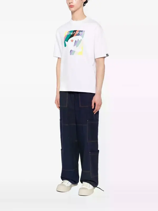 AGNES B. Dino-print T-shirt