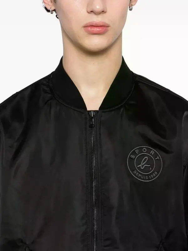 SPORT B. BY AGNÈS B. Logo-embroidered Bomber Jacket