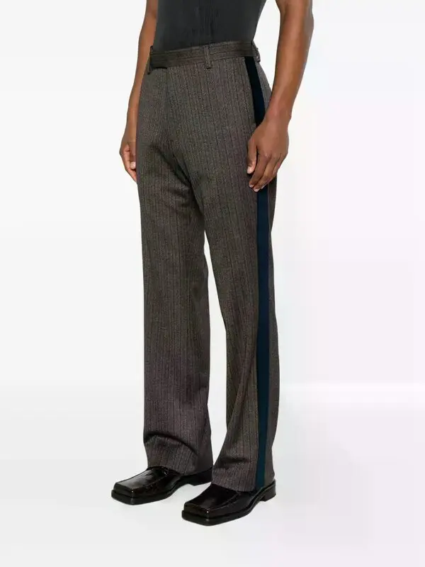 WALES BONNER Pinstripe Trousers