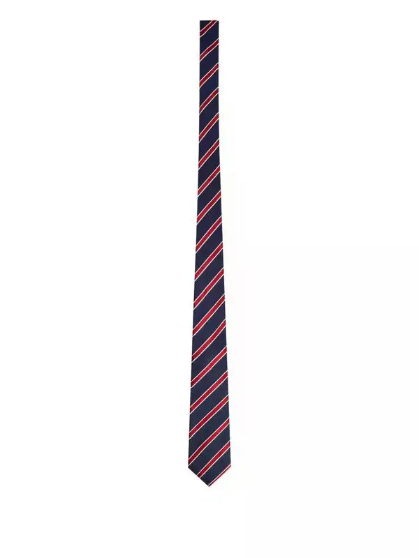 FURSAC Diagonal-stripe Neck Tie - Blue