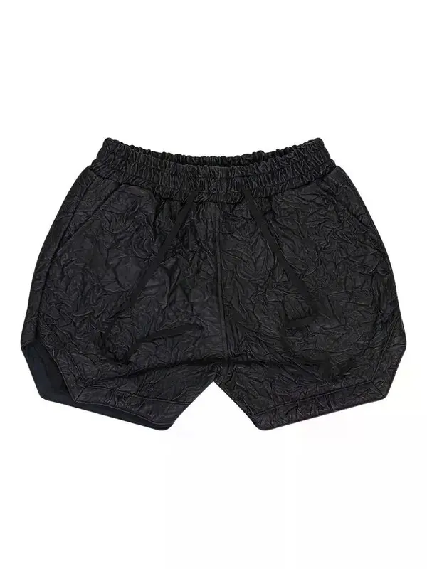 WHO DECIDES WAR BY EV BRAVADO Crinkled-effect Shorts
