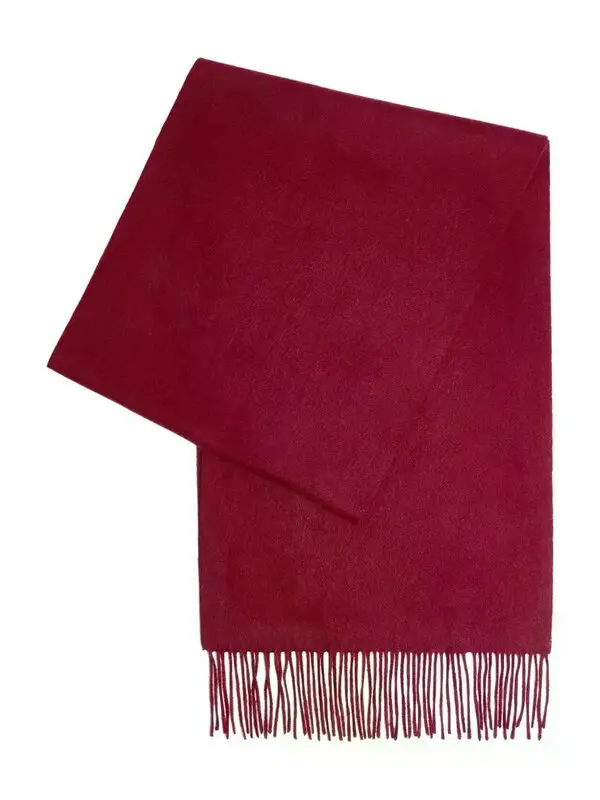 FURSAC Fringed Scarf - Red