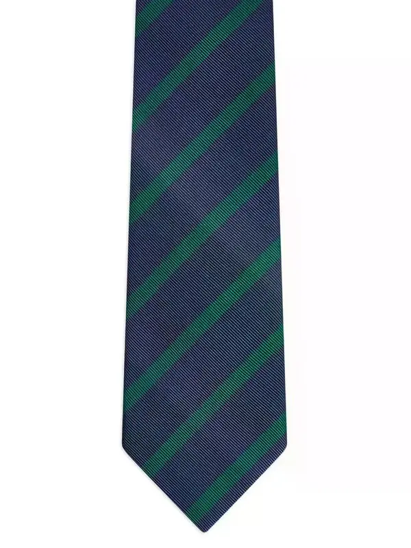 FURSAC Striped Silk Neck Tie
