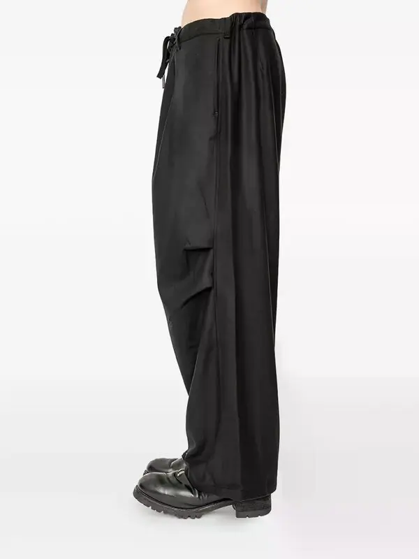 Andrea Ya'aqov Drawstring-waist Pleated Trousers