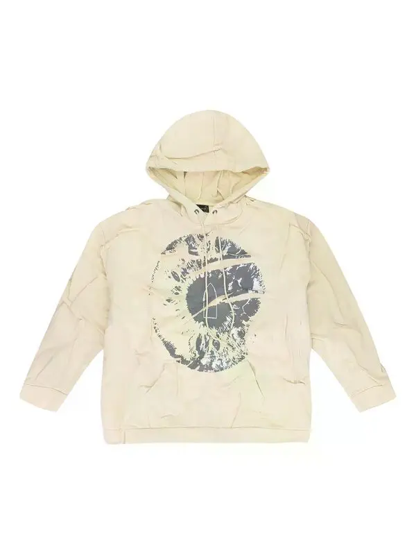 WHO DECIDES WAR BY EV BRAVADO Gathered Eye Hoodie