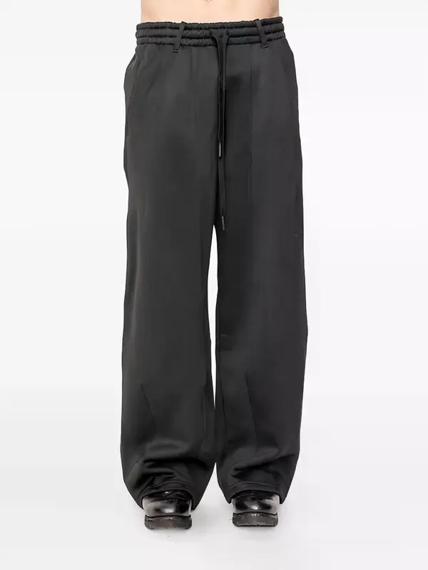 Andrea Ya'aqov Drawstring-waist Wide-leg Trousers