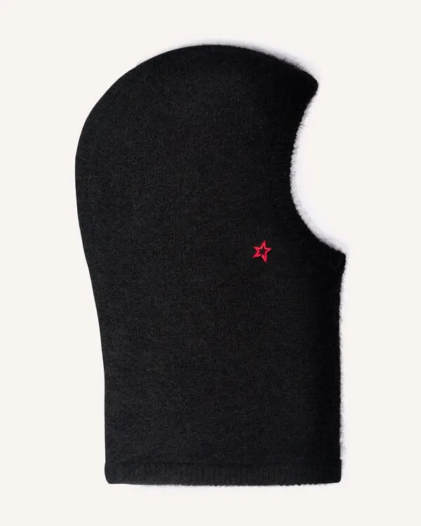 Perfect Moment Merino Wool Balaclava - Black