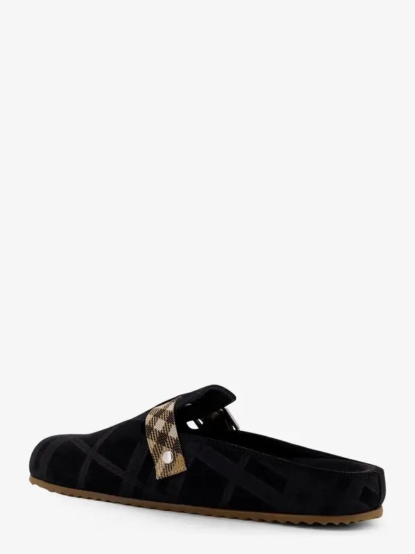 Burberry Urchin Low Velvet Sandals