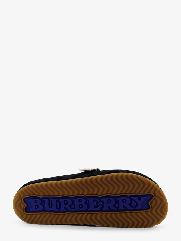 Burberry Urchin Low Velvet Sandals