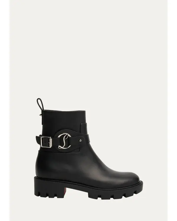 CHRISTIAN LOUBOUTIN Dianouchette Ankle Boots - Black