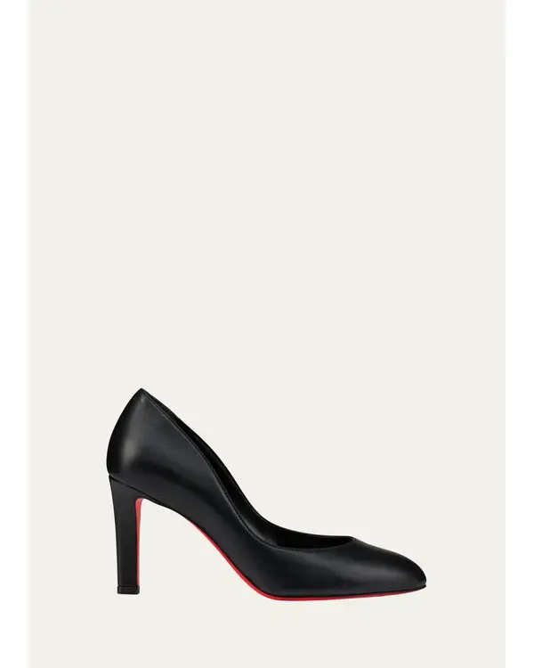 CHRISTIAN LOUBOUTIN 85mm Fannylove Nappa Leather Pumps - Black
