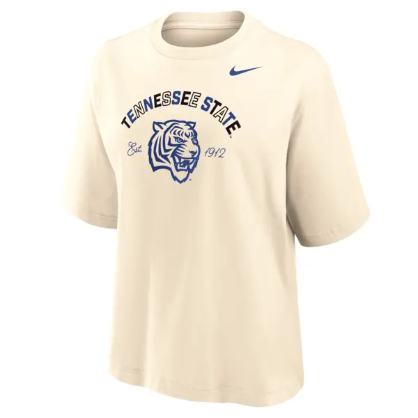Nike College Boxy Cotton T-shirt - Brown