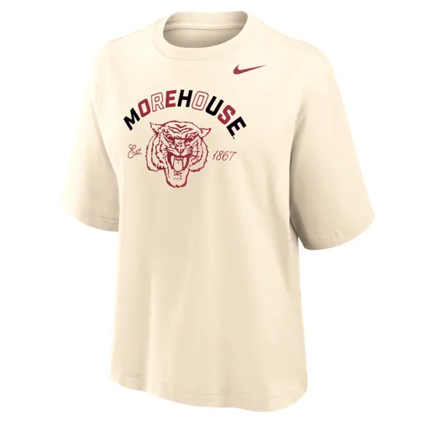 Nike College Boxy Cotton T-shirt - Brown