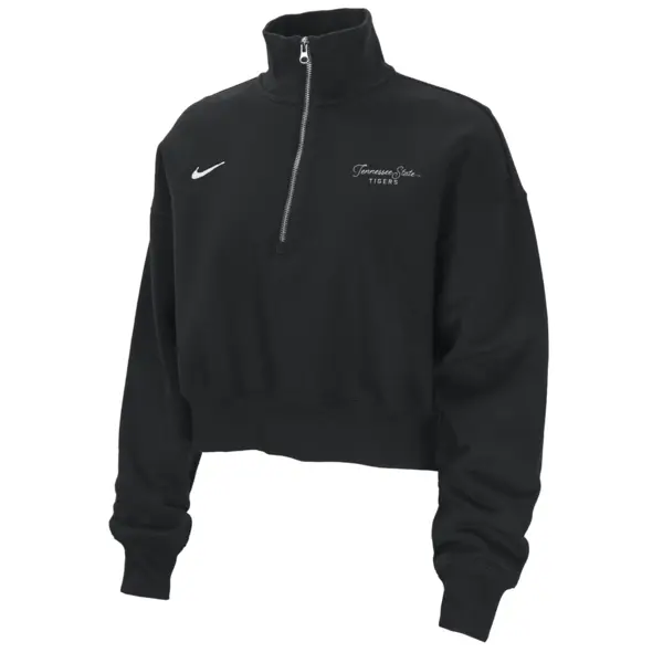 Nike College Phoenix Fleece 1/4-zip Pullover - Black