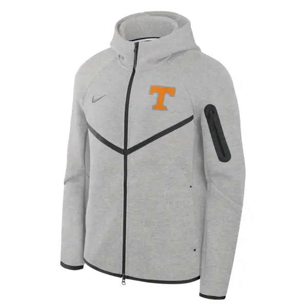 Nike Tennessee Tech Fleece Windrunner Full-zip Hooded Jacket - Grey
