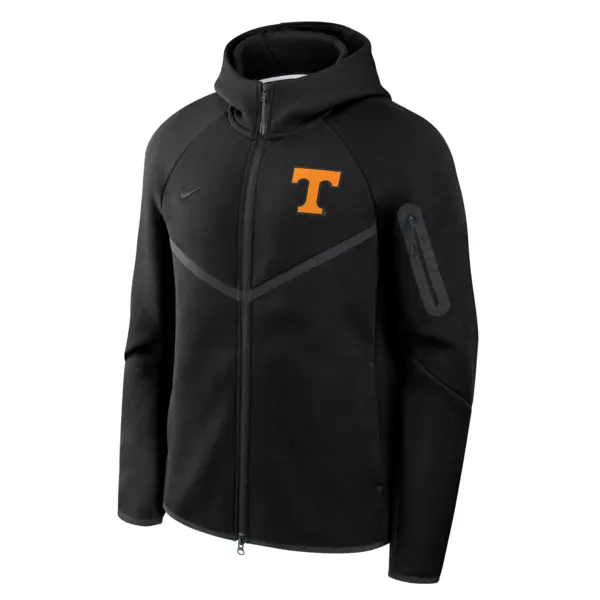 Nike Tennessee Tech Fleece Windrunner Full-zip Hooded Jacket - Black
