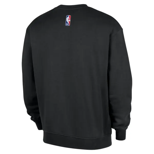 JORDAN Houston Rockets Nba Fleece Crew-neck Sweatshirt - Black
