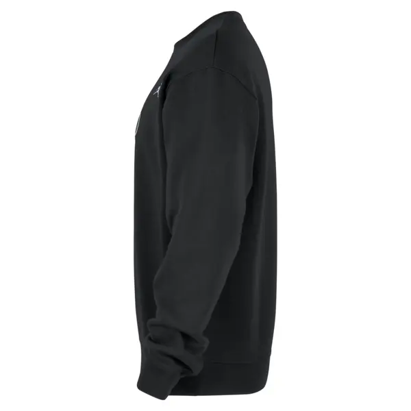 JORDAN Milwaukee Bucks Statement Essentials Nba Fleece Crew-neck Sweatshirt - Black