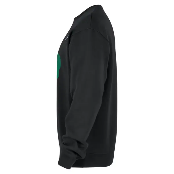 JORDAN Boston Celtics Nba Fleece Crew-neck Sweatshirt - Black