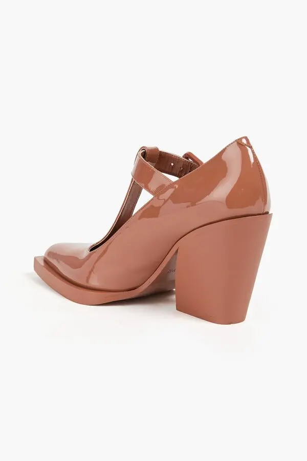 Zimmermann Patent-leather Pumps - Light Brown