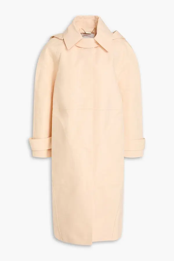 Zimmermann Cotton-poplin Hooded Coat