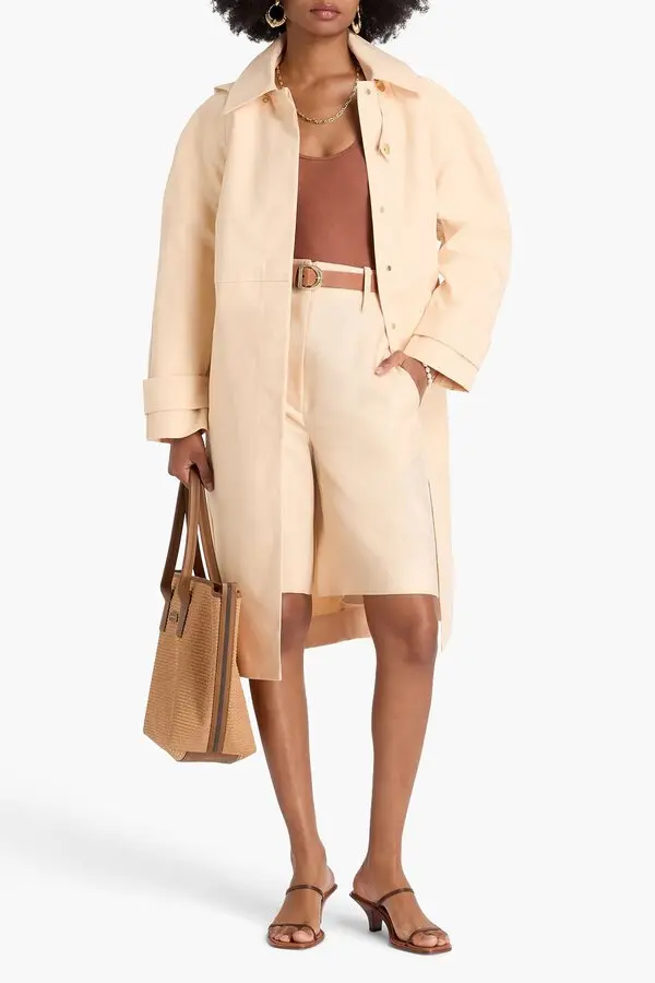 Zimmermann Cotton-poplin Hooded Coat
