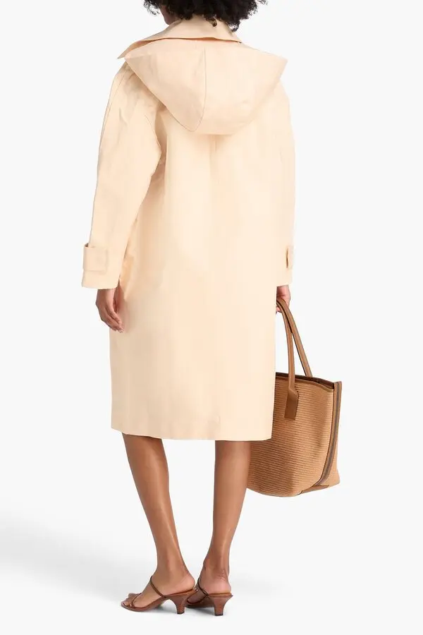 Zimmermann Cotton-poplin Hooded Coat