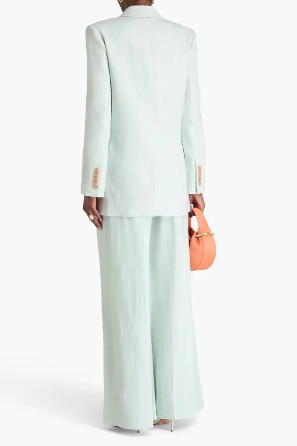 Zimmermann Linen Blazer - Mint