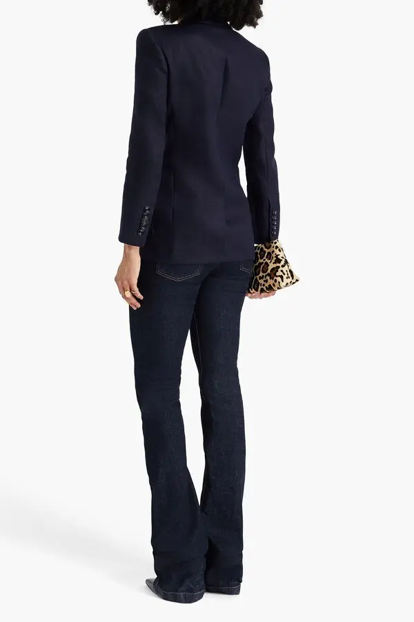 Zimmermann Linen Blazer - Navy