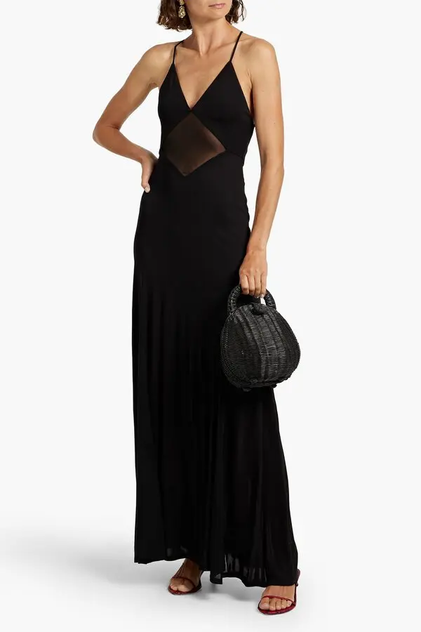 draped jersey dresses Draped jersey Dress “Fluid” main image 1