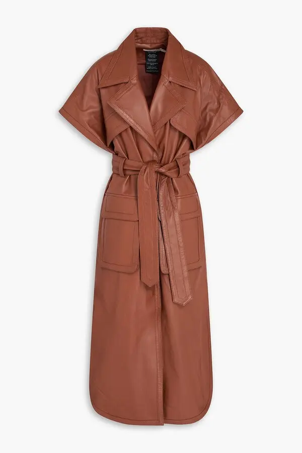 Zimmermann Leather Midi Dress