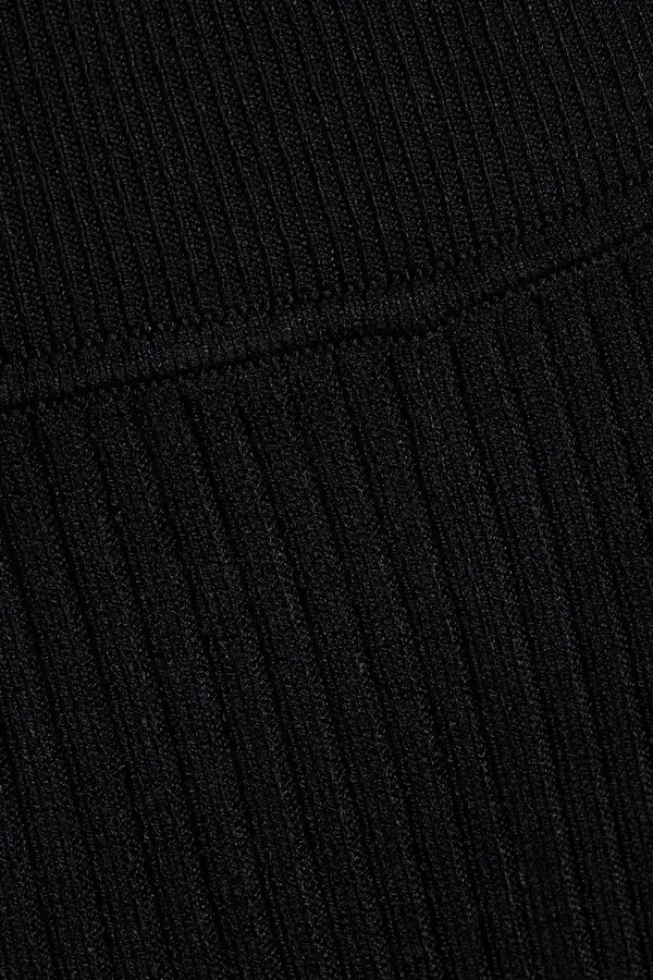A.L.C. Ayla Ribbed-knit Bootcut Pants