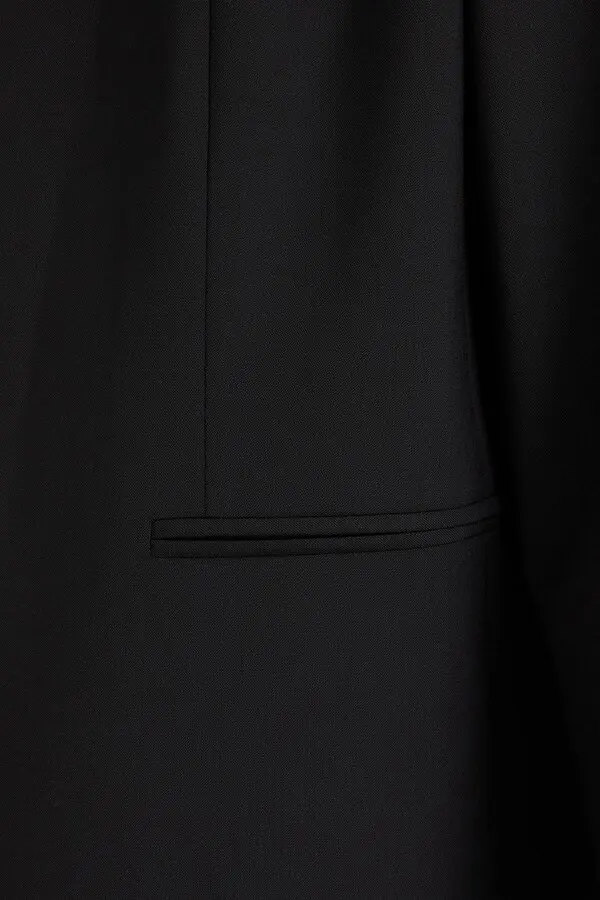 Theory Wool-blend Crepe Jacket