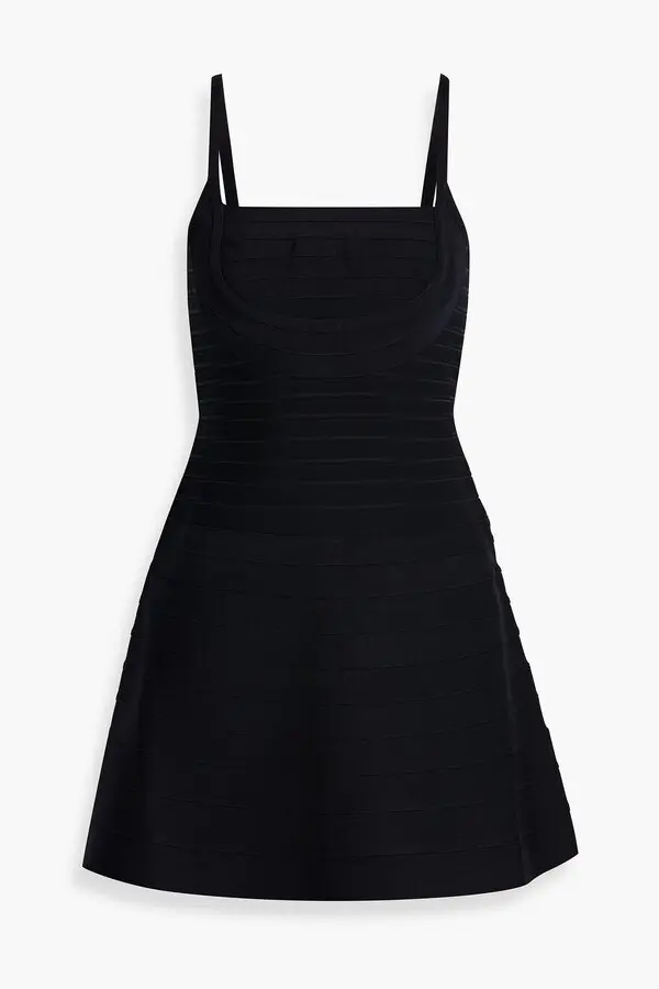 navy blue dress for baby girl Rent HERVÉ LÉGER Bandage A-line Dress in Dubai
