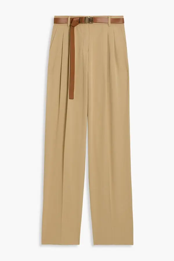 Max Mara Ezio Belted Wide-leg Pants