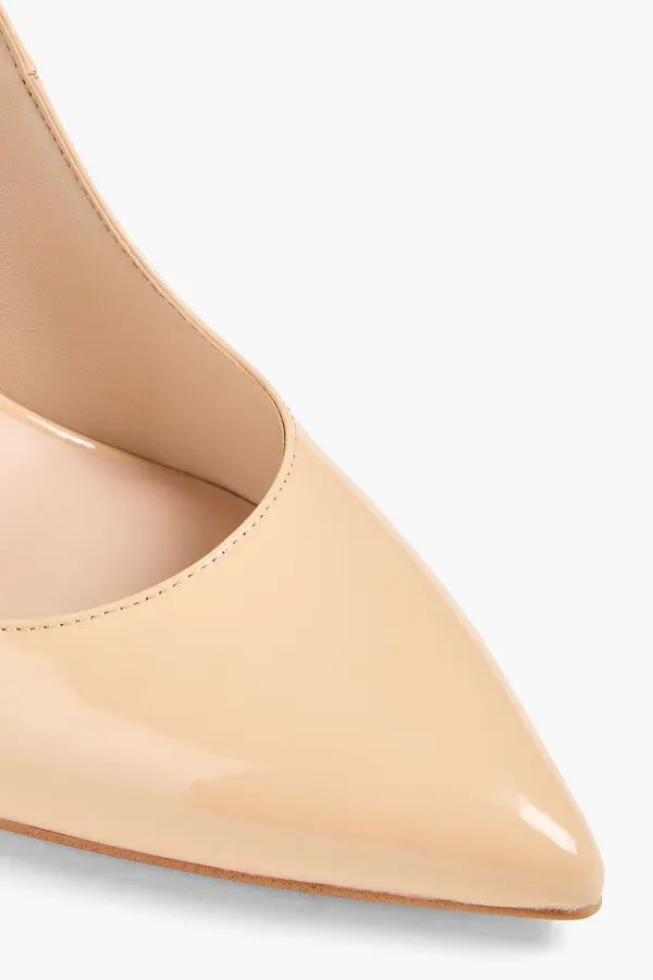 STUART WEITZMAN Leigh 95 Patent Leather Pumps