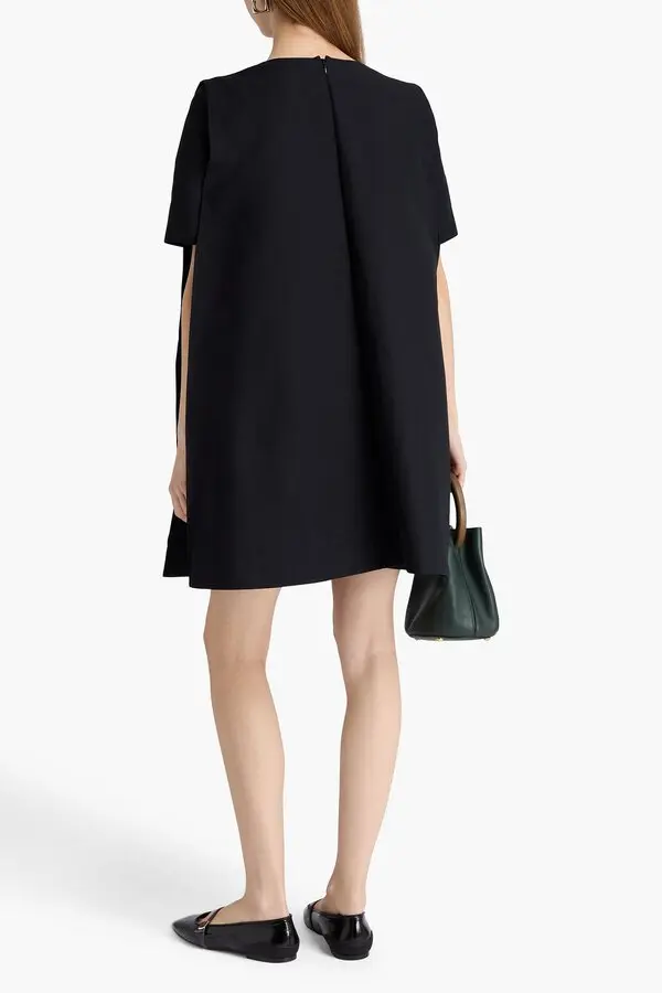 Marni Embroidered Cotton-cady Mini Dress