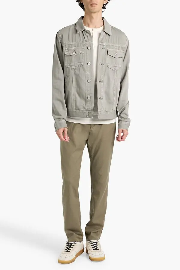 Paige Scout Denim Jacket - Gray