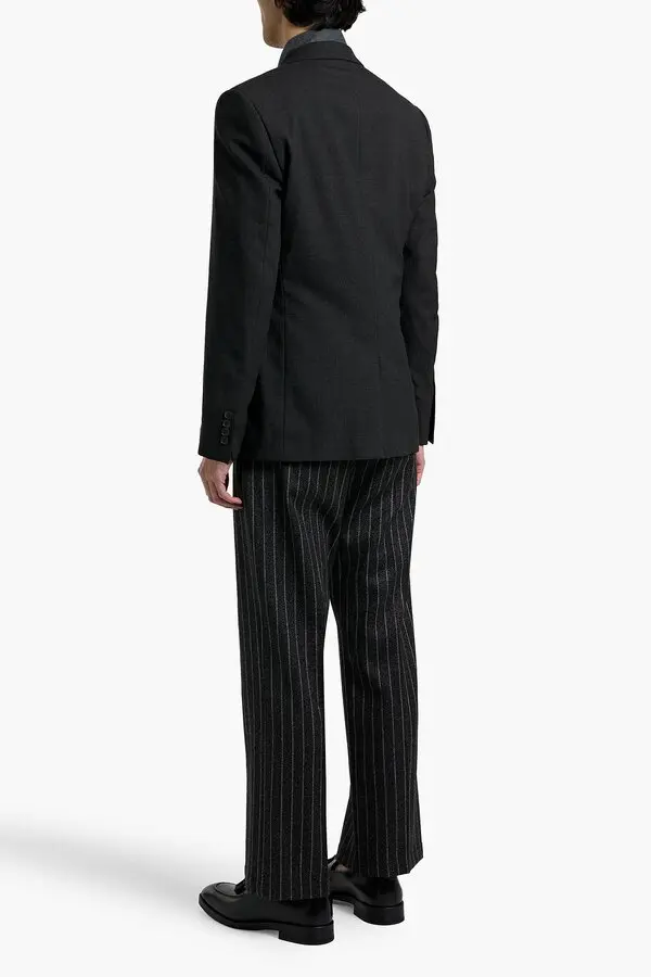 Sandro Grain De Poudre Woolblend Suit Jacket