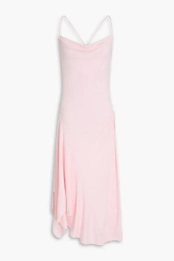 3.1 Phillip Lim Draped Jersey Midi Dress