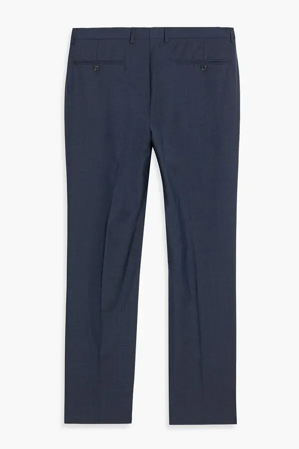 Sandro Tapered Wool Trousers - Navy