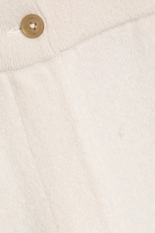 Guest In Residence Cashmere-blend Straight-leg Pants - Cream
