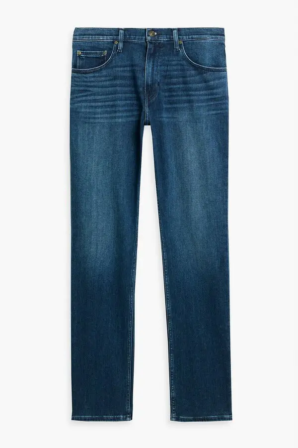 Paige Federal Slim-fit Denim Jeans - Mid Denim