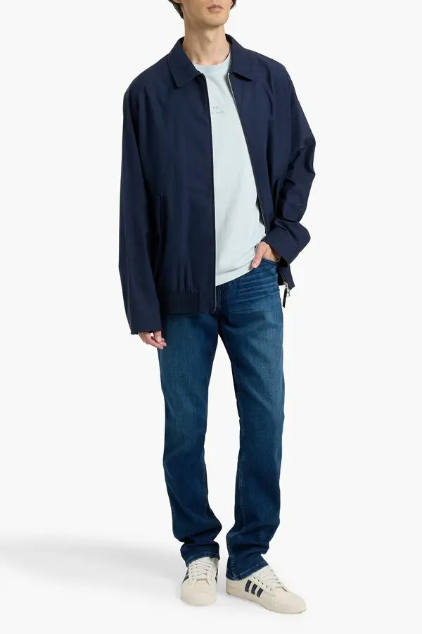 Paige Federal Slim-fit Denim Jeans - Mid Denim