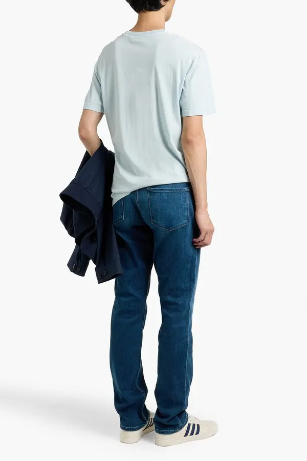 Paige Federal Slim-fit Denim Jeans - Mid Denim