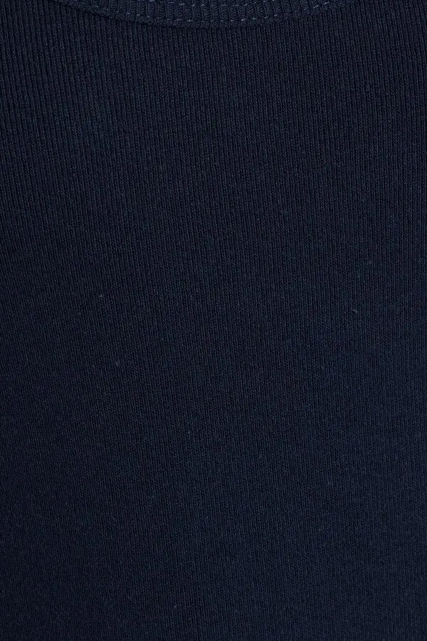 NILI LOTAN Judy Cotton-jersey Maxi Dress - Navy